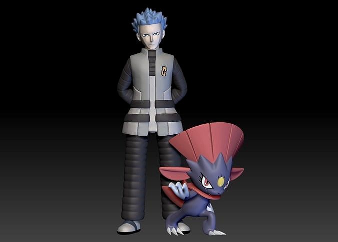 Pokemon Team Galactic Boss Cyrus | 3D model
