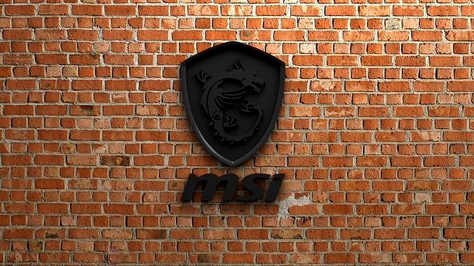 MSI Logo | 3D model