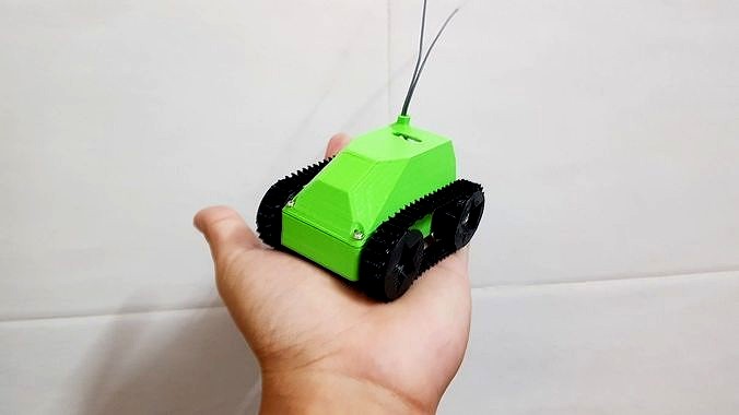 Mini Tank Robot v1 | 3D model