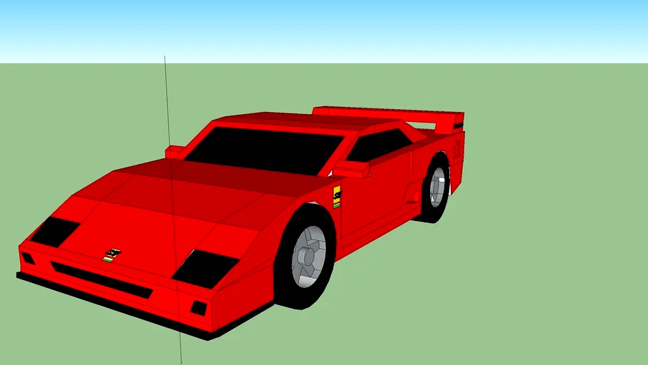 FERRARI F40 3d model