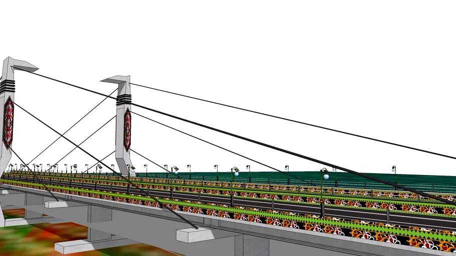 Jembatan 3d model