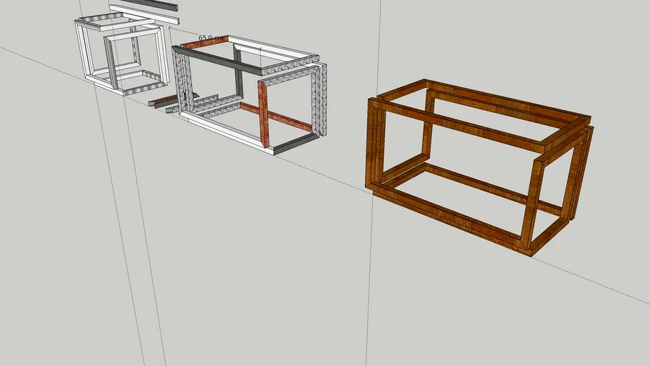 cubo infinito 3d model