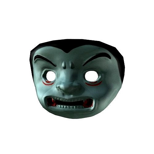 Vampire Mask 3d model