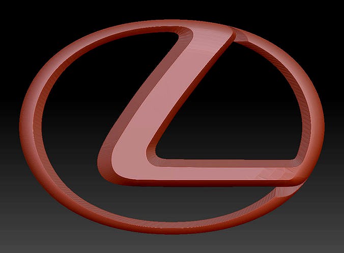 Lexus logo | 3D model