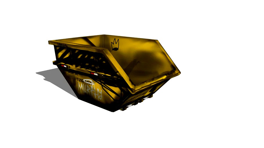 Rubble Bucket 3d model