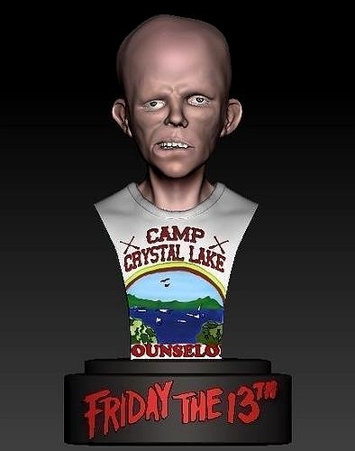 Jason Voorhees Young - Bust | 3D model