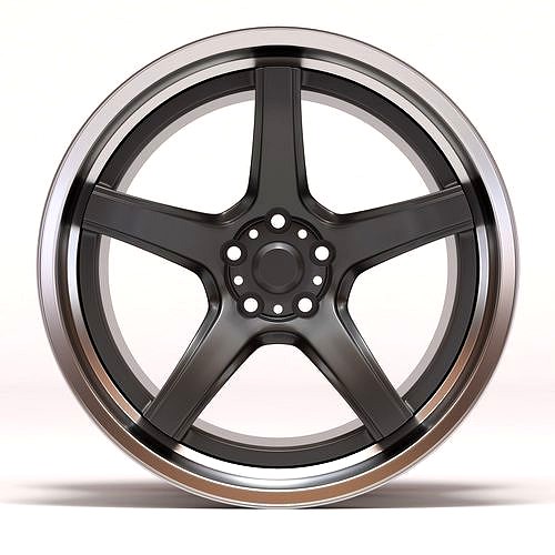 Work T5R 2P Wheel printable | 3D model