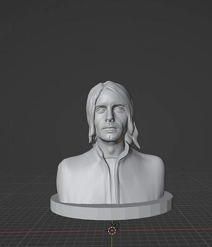 Kurt Cobain | 3D model