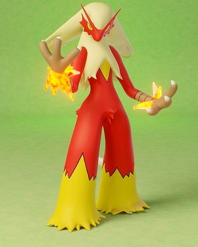 pokemon blaziken | 3D model
