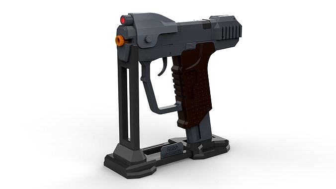 M6D - Halo - with LEDs backlight - Printable model - STL | 3D