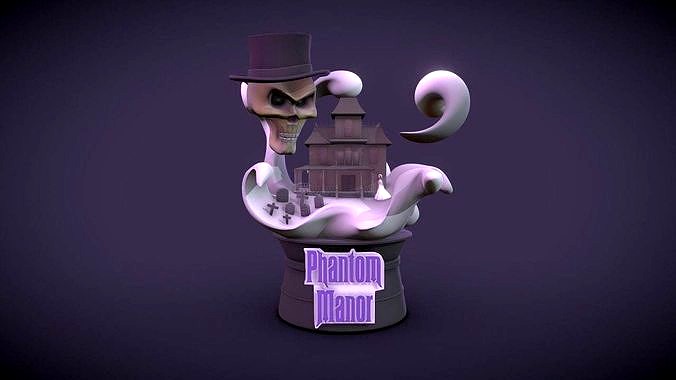 Phantom manor diorama | 3D model