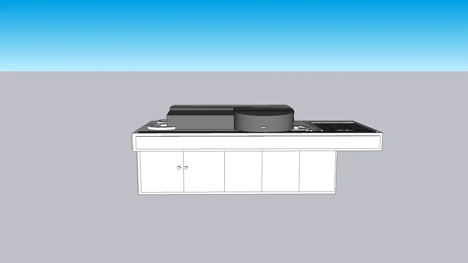 Mindray BS-2000 chemistry analyzer 3d model