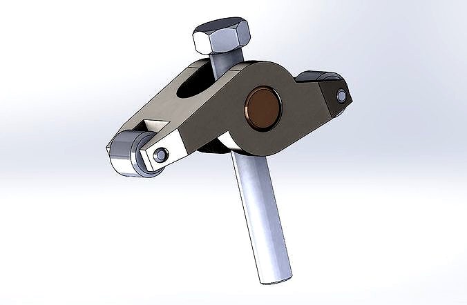 Rocket arm - Solidworks 3d model