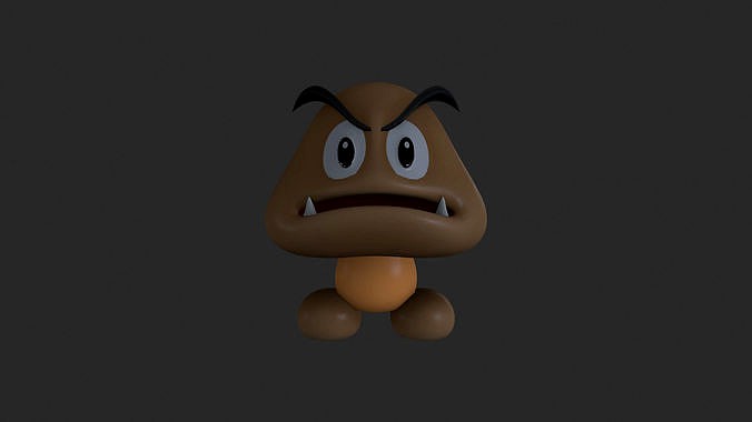 BROS-018 Goomba 3d model