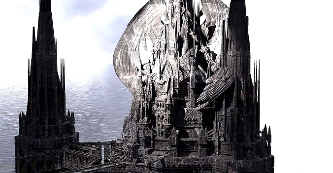 Maleficent Evil Tower 3d model