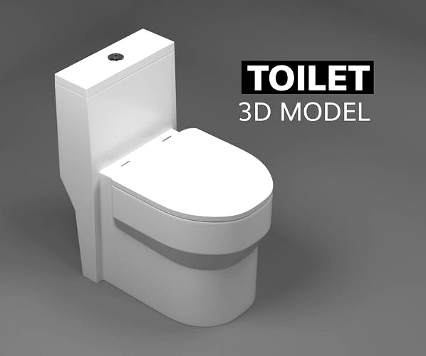 Toilet 3D Model