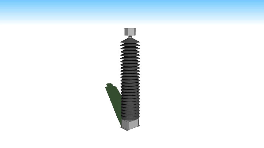 Electrical insulator 3d model