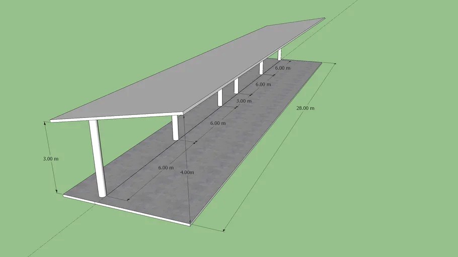 SKET-Dimensiones Driving Range 3d model