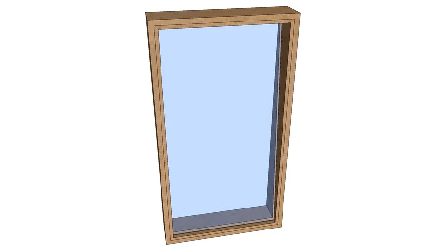 ideal acoustics raam+kader 3d model