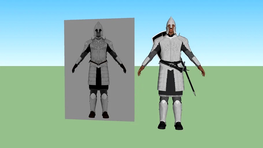 GONDORIAN KNIGHT 3d model