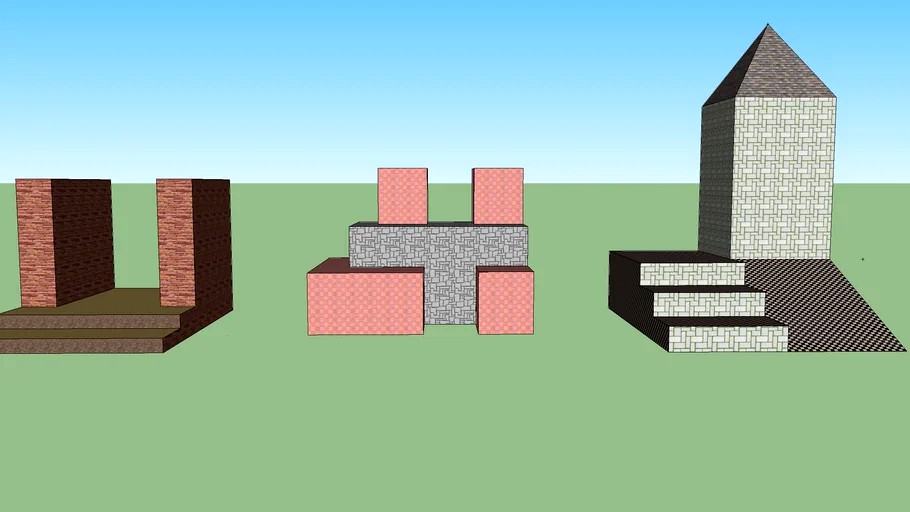 Evaluación estructuras 3d model