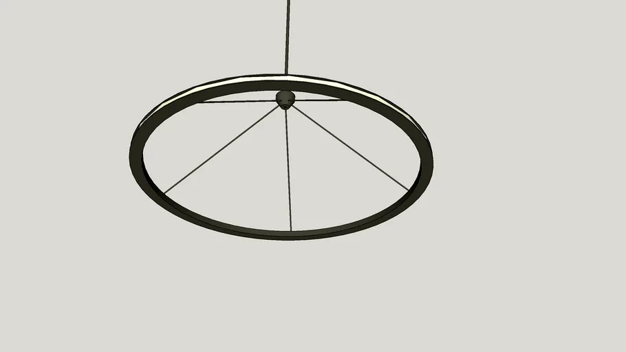 circle suspension 3d model