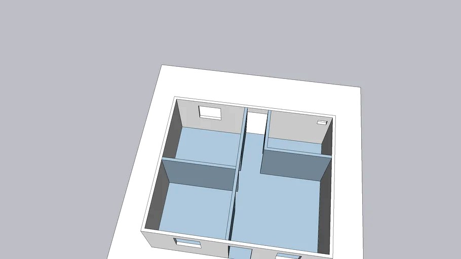 MODULO TECHO PROPIO 3d model