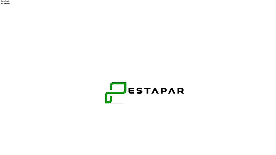Logo Estapar 3d model