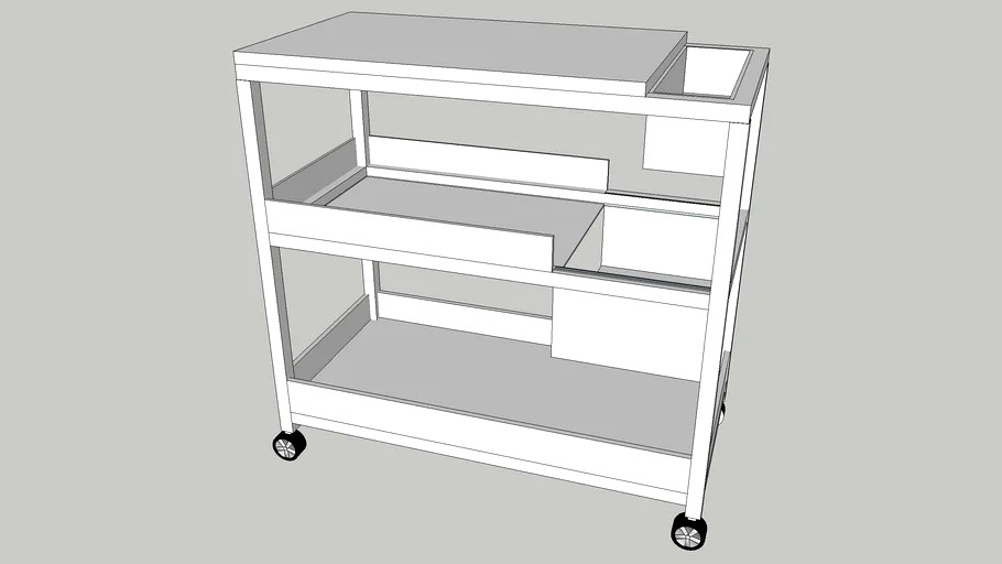 Trotten trolley 3d model