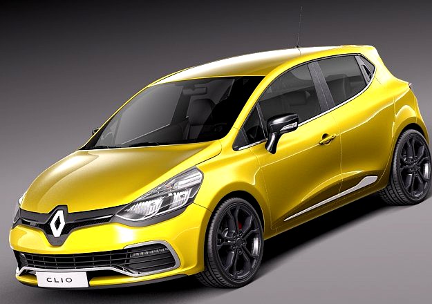 Renault Clio 2013 RS 200 3D Model