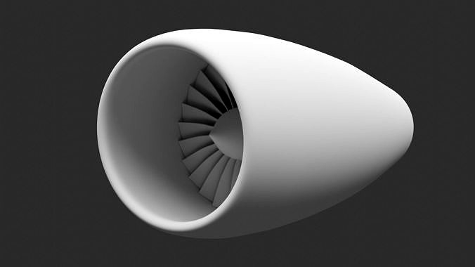 Rolls Royce Trent 700 Engine 3d model