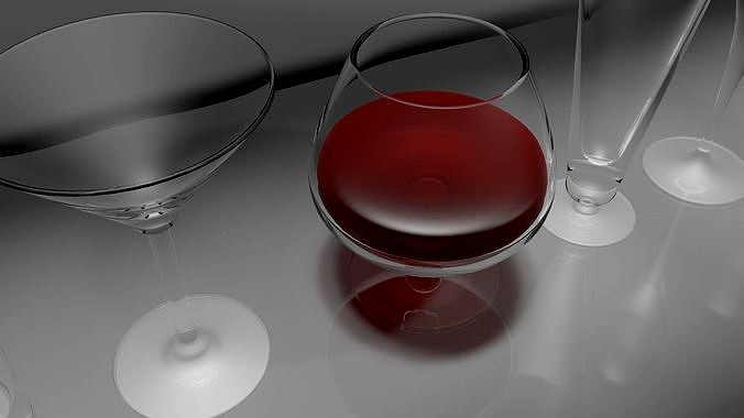 Glass Types 10 models 3d