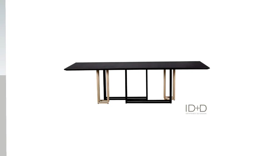 Mesa de jantar Einstein - Louis Kazan 3d model