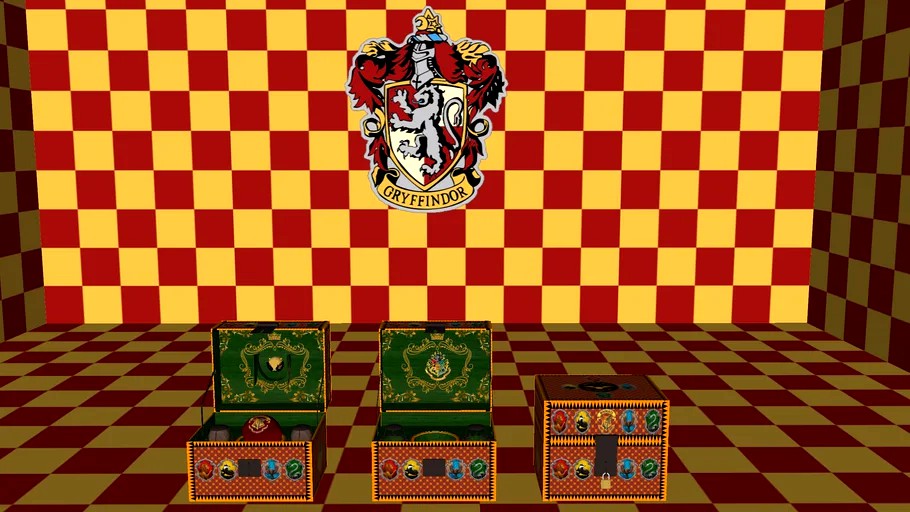 Quidditch Chest 魁地奇 3d model