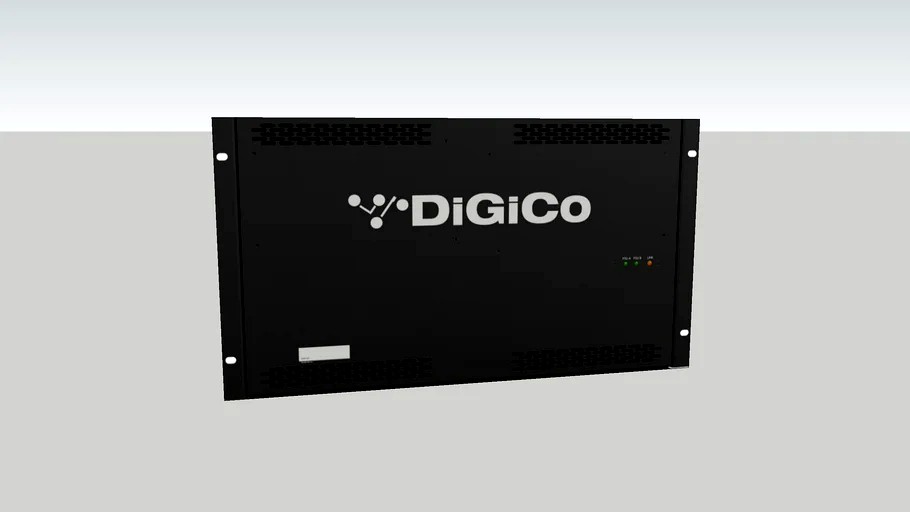 DiGiCo DQ-Rack 3d model
