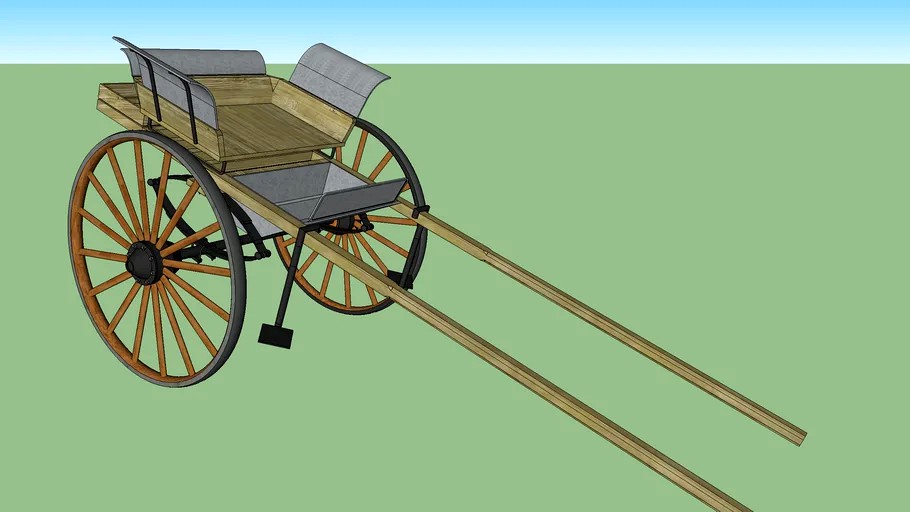 Sulky 3d model