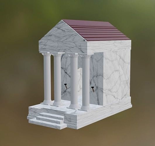 Roman Temple 3d model