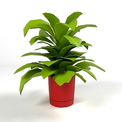 INDOOR PLANT CARTOON 3d model