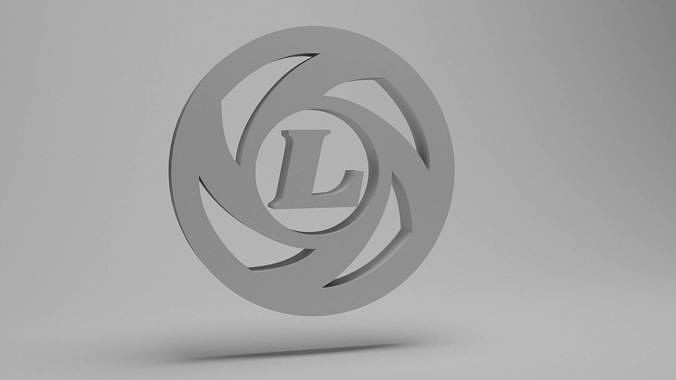 Leyland logo 3d model