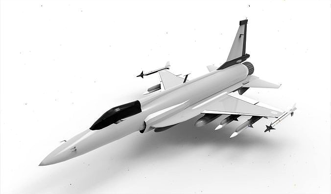 JF 17 Thunder 3d model