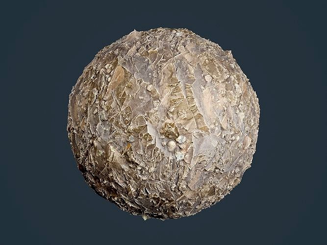 Rock Ground Stone Seamless PBR Texture 2 3d model
