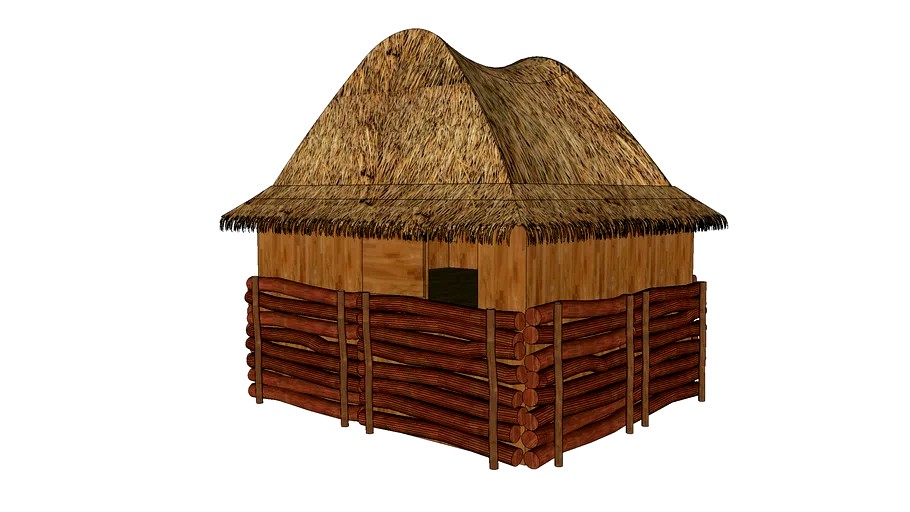 Binayon Kalinga Dwelling 3d model