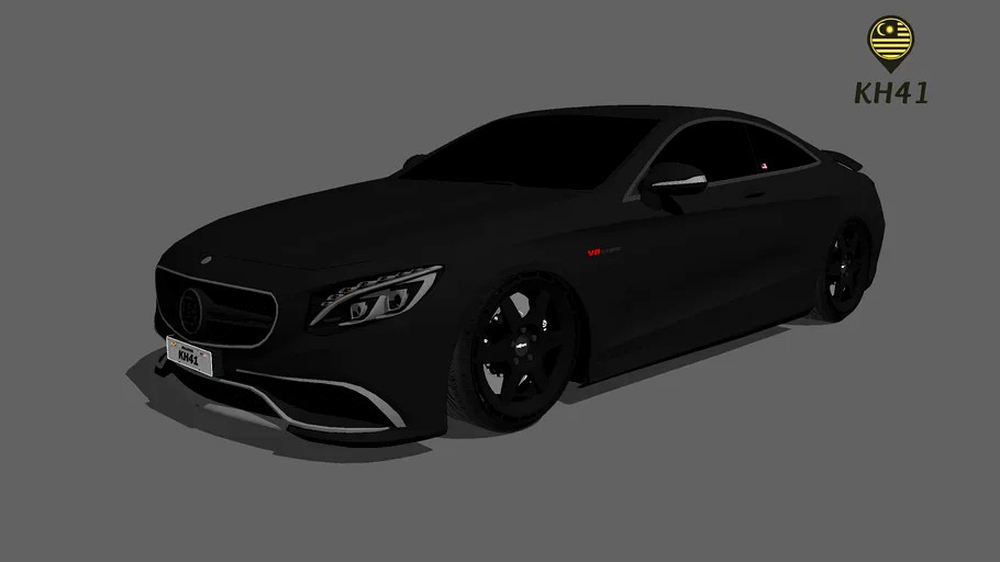 Mercedes Benz S63 BRABUS 3d model