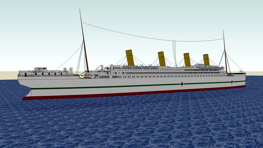 hmhs britannic 3d model