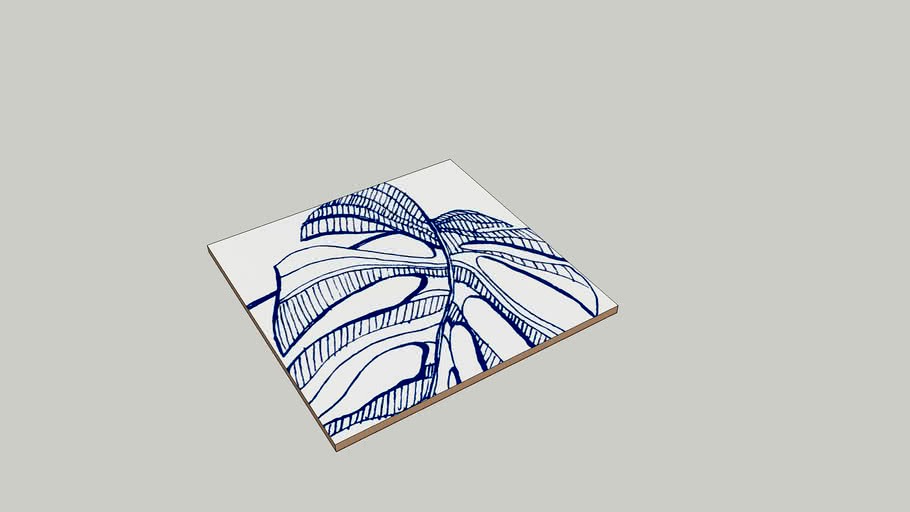 decortiles-patch-floripa-azul-br-29x29cm-01 3d model