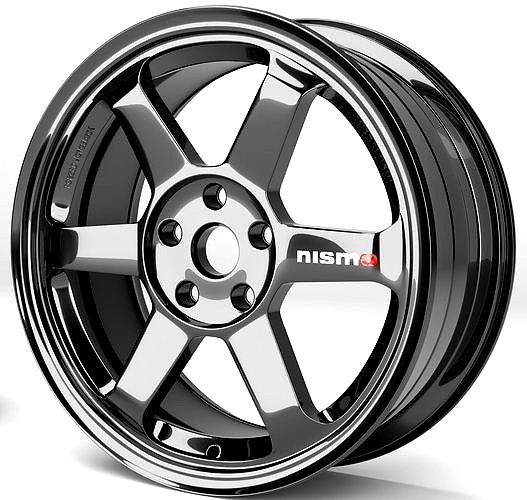 nissan nismo wheels 3d model