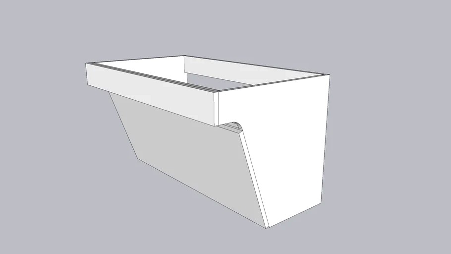ada sink base 3d model