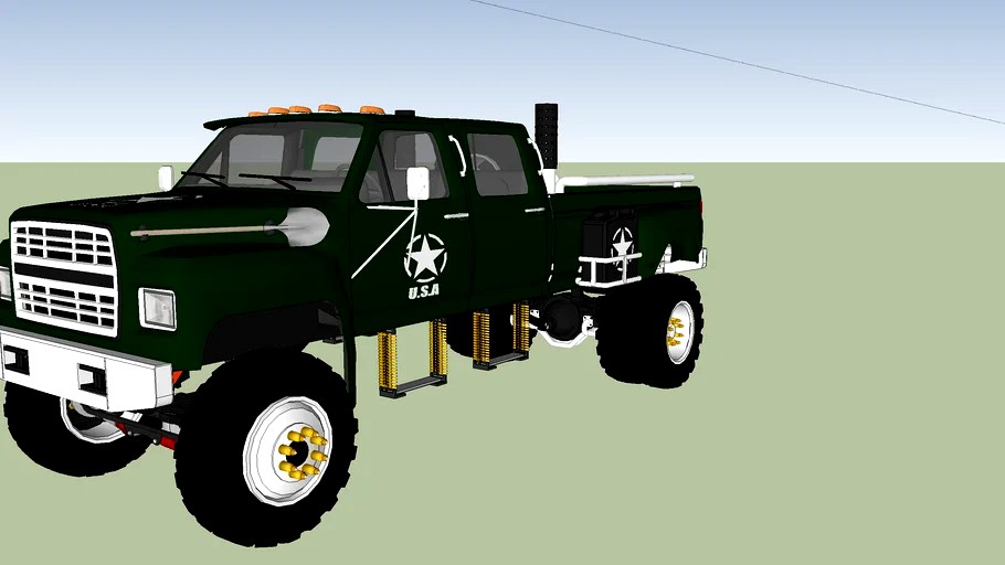 Ford F650 3d model