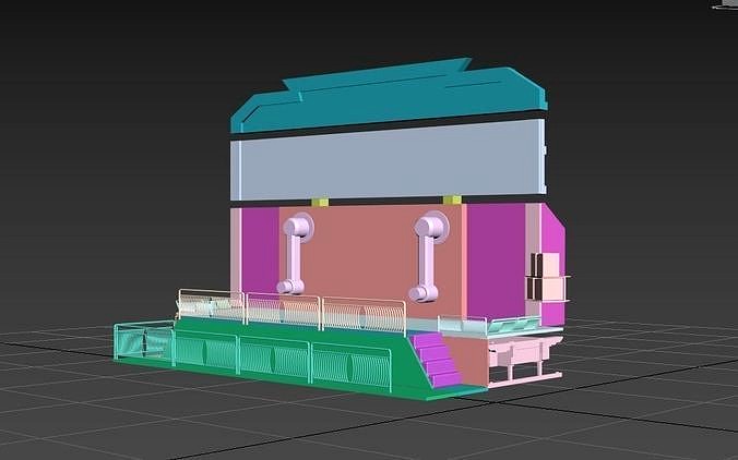 Ultimate 3D Printable Funfair Miami Ride -FUNCTIONAL- | 3D model