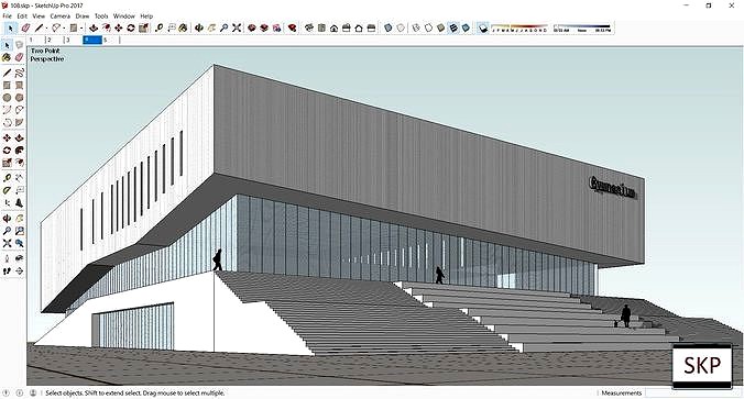 Sketchup Sport - Stadium 108 3d model